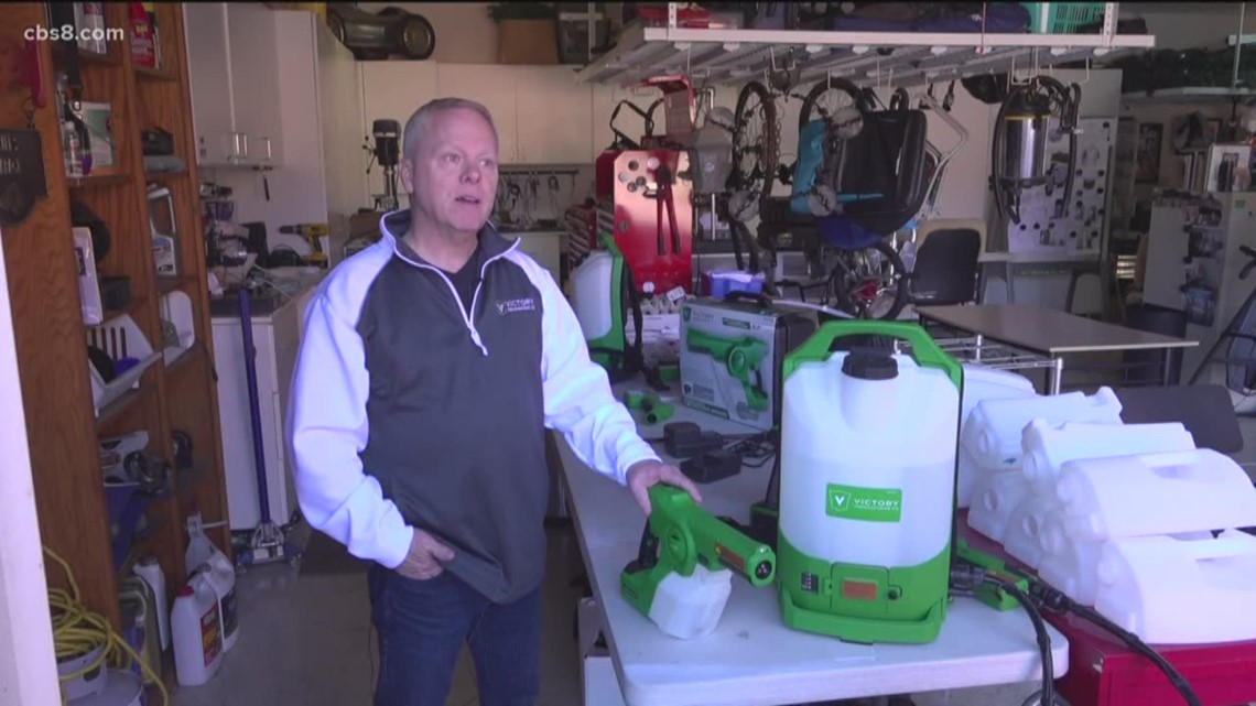 San Diego inventor's design helping to battle coronavirus | cbs8.com