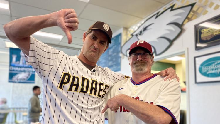 Philly Frank's Steaks owner secretly rooting Padres! | cbs8.com