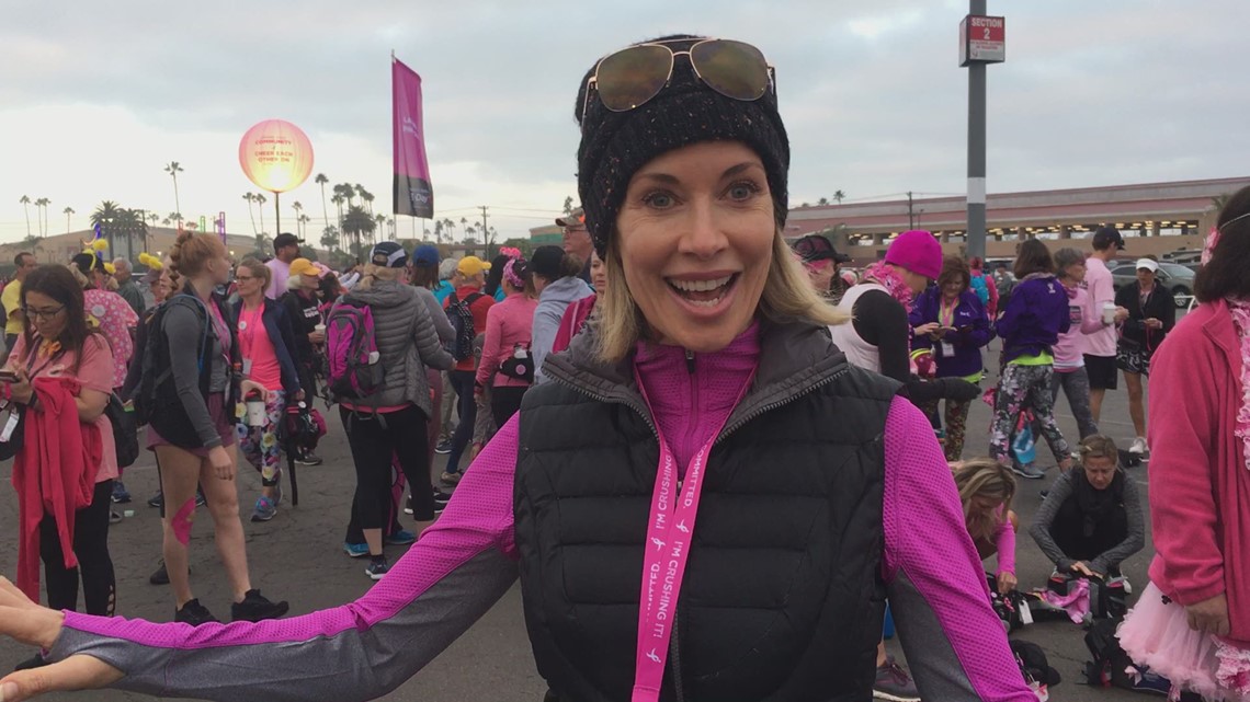 News 8’s Barbara-Lee Edwards embarks on a 3-Day, 60-mile journey Friday morning to end breast ...