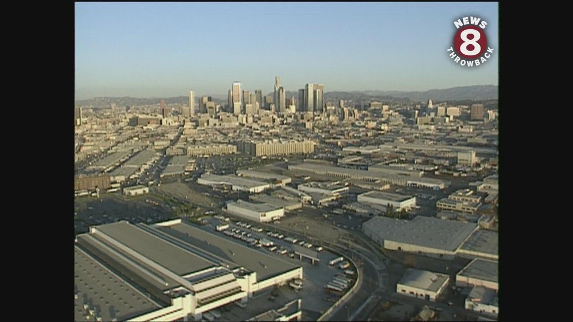Northridge earthquake aerial views of damage 1994 | cbs8.com