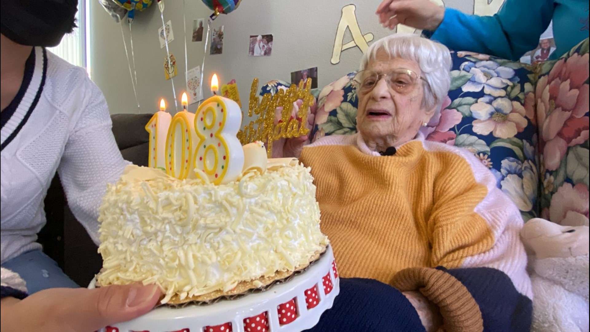 Vista woman celebrates her 108th birthday | cbs8.com