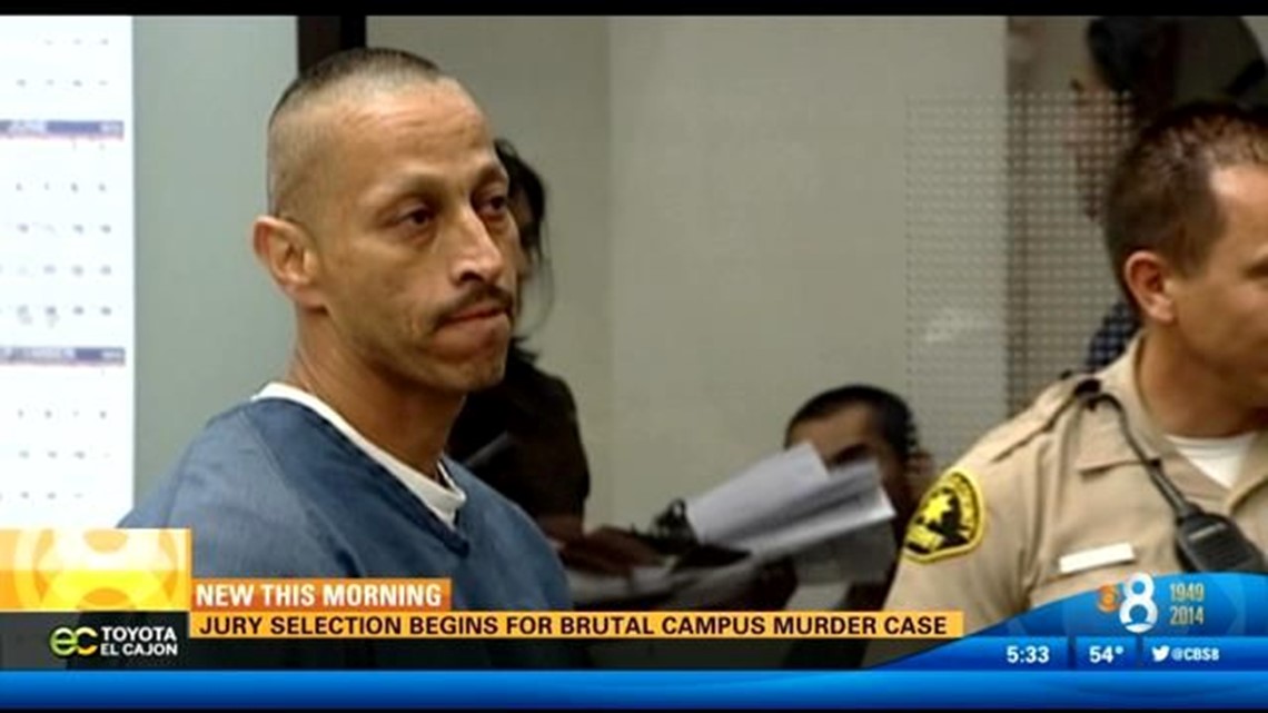 Jury selection begins for brutal campus murder case | cbs8.com