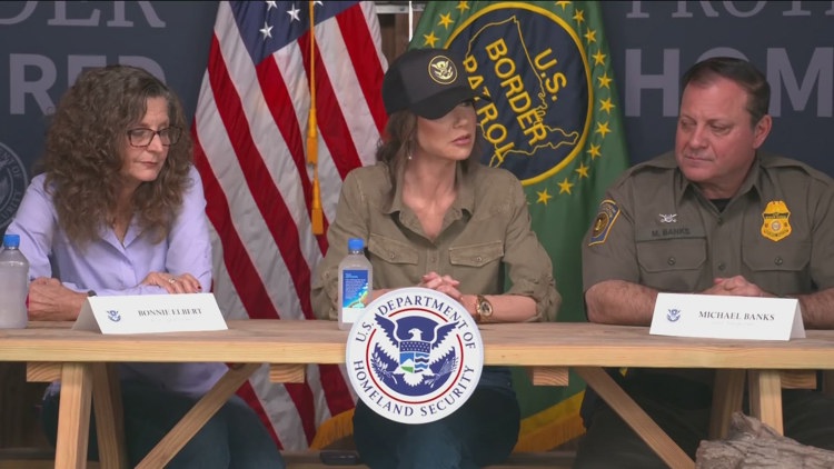 Kristi Noem to visit U.S.-Mexico border near San Diego on Thursday ...