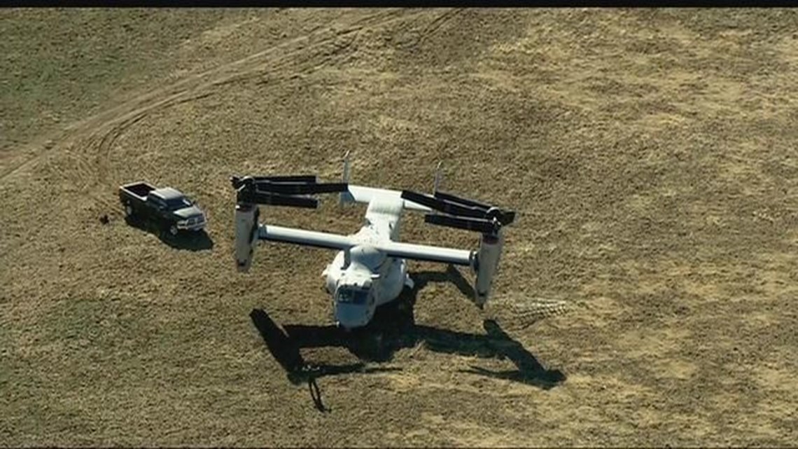 Marine aircraft makes precautionary landing in Pine Valley | cbs8.com