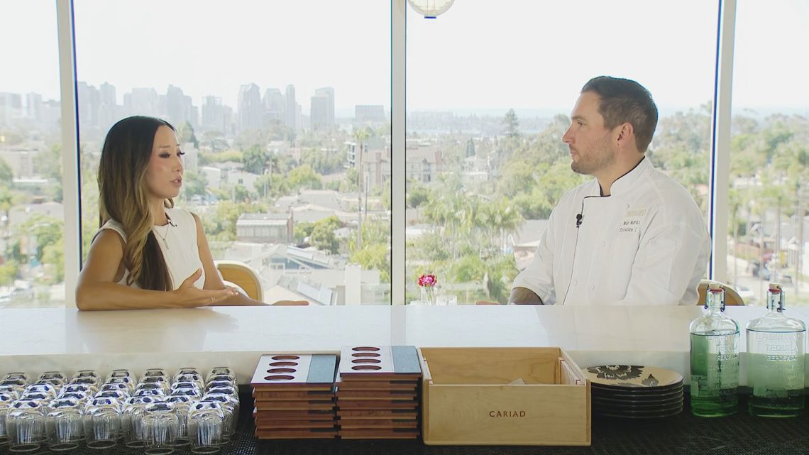 Chef Mike Moritz shares culinary journey at Communion | cbs8.com