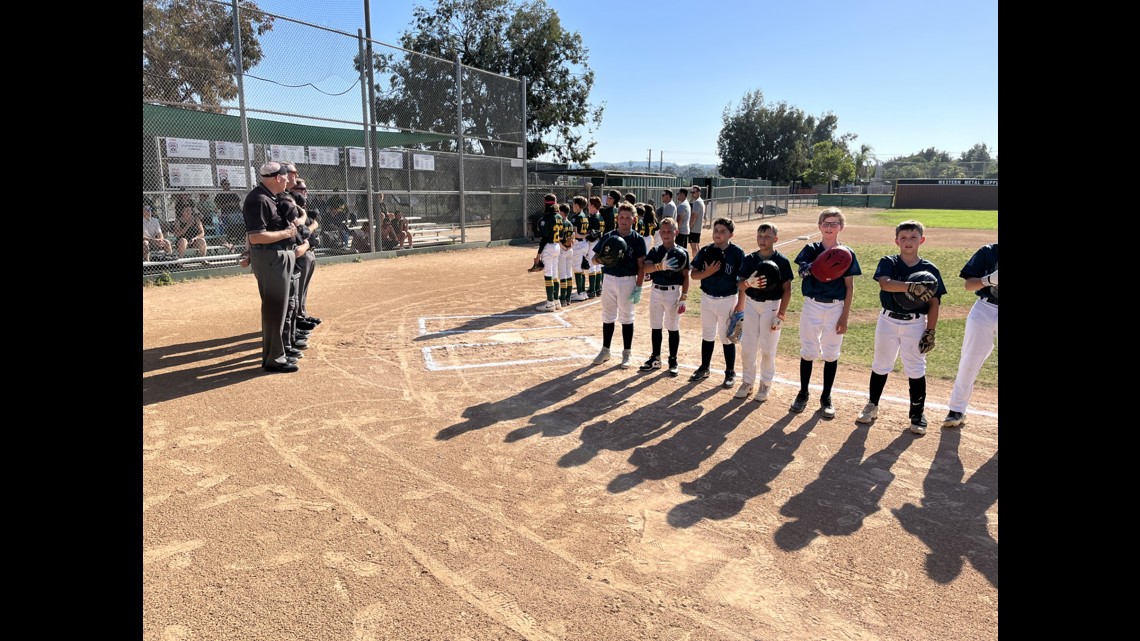 Poway mom to umpire major female baseball tournament | cbs8.com