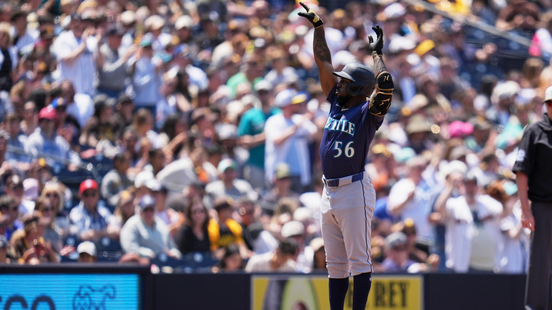 Seattle Mariners sweep Padres in inaugural Vedder Cup series | cbs8.com