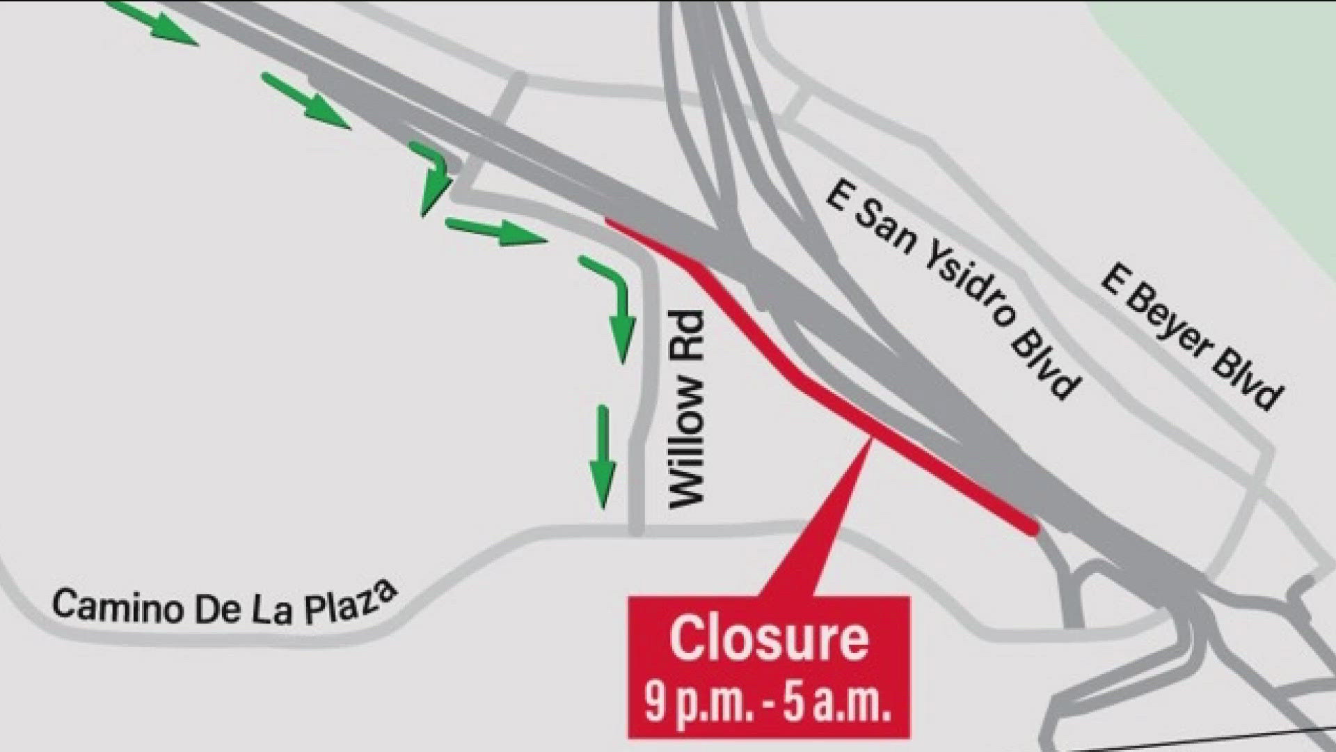 Caltrans closes I-5 final exit near US-Mexico border for upgrades ...