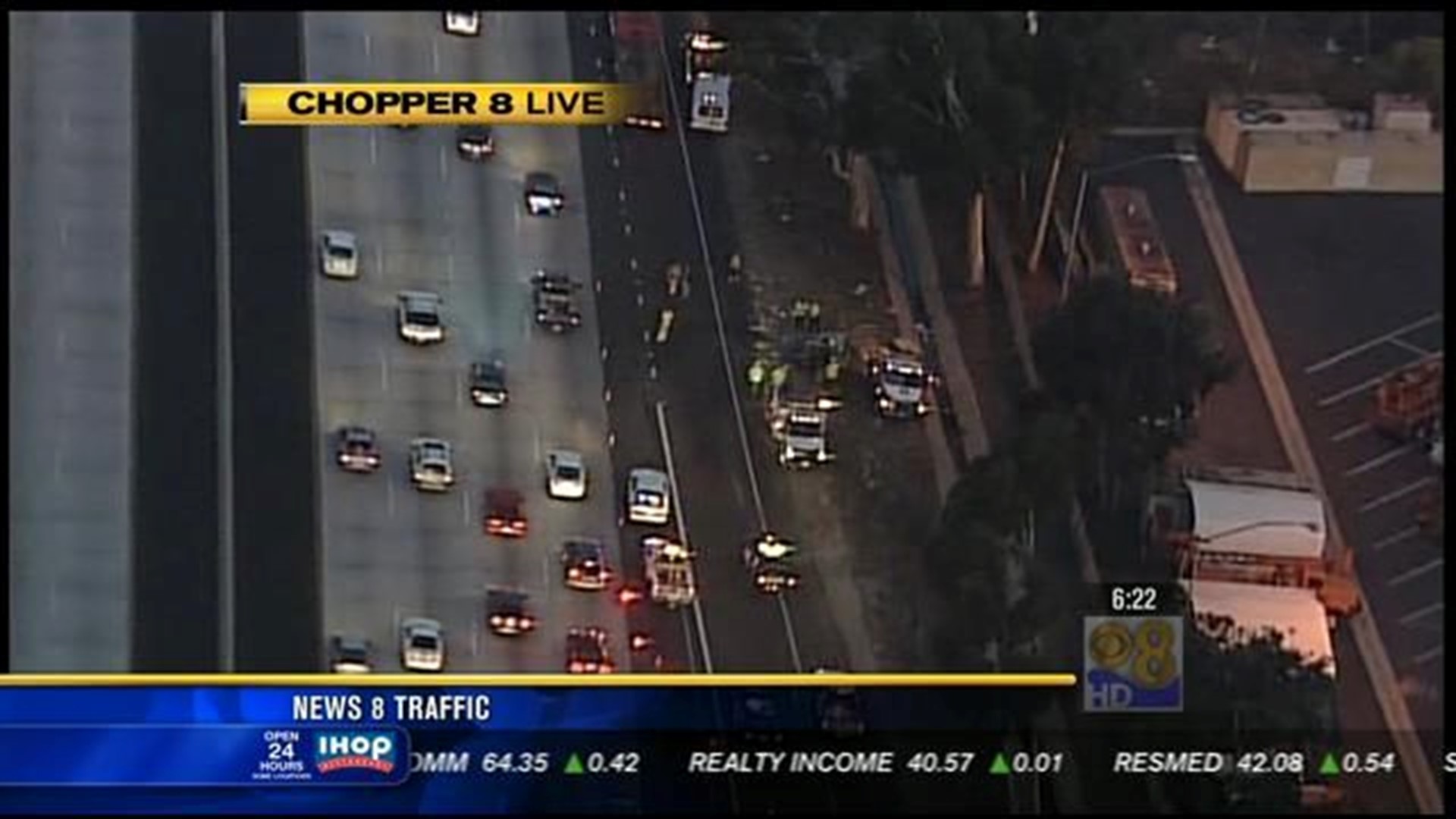 Crash On Nb I 805 Causes Major Delays For Morning Commuters Cbs8