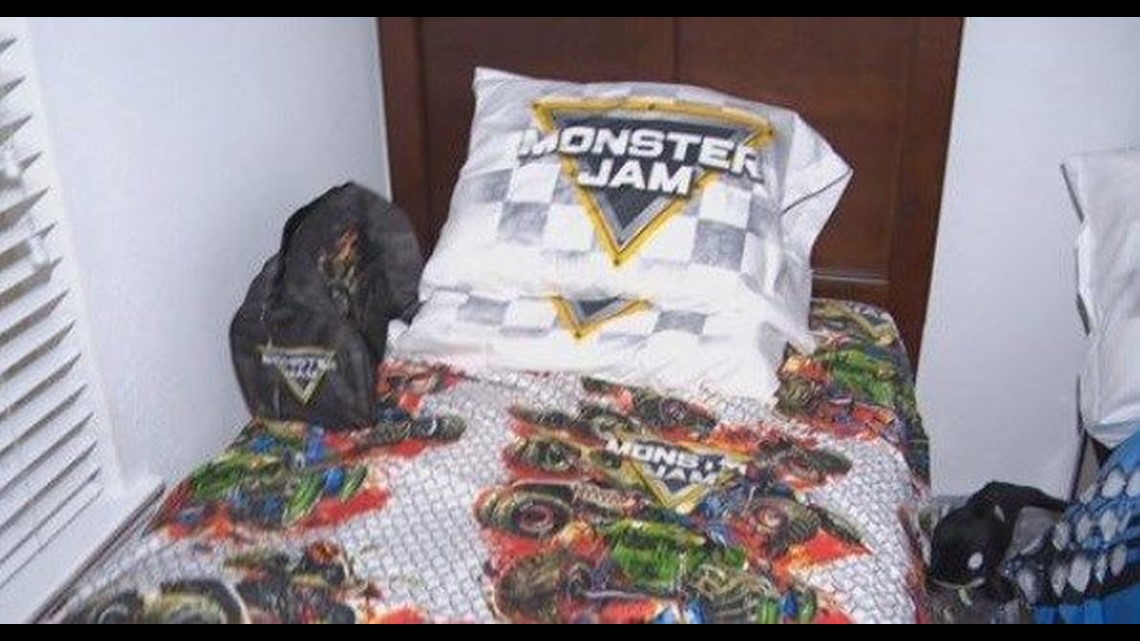 A local military family gets a Monster Jam room makeover | cbs8.com