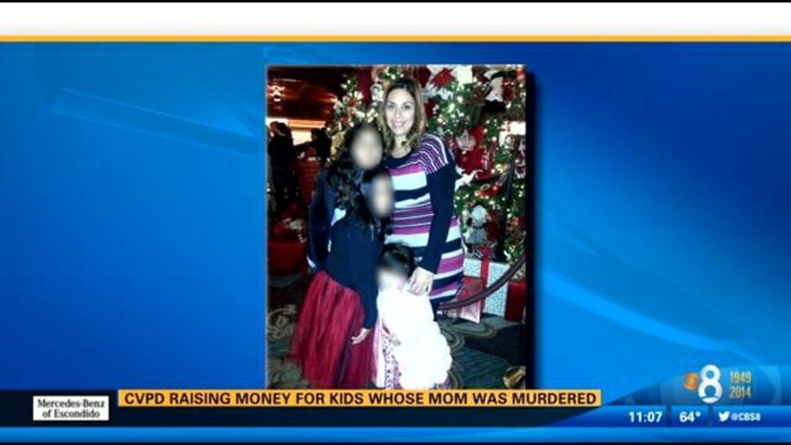 CVPD raising money for kids after mother's death | cbs8.com
