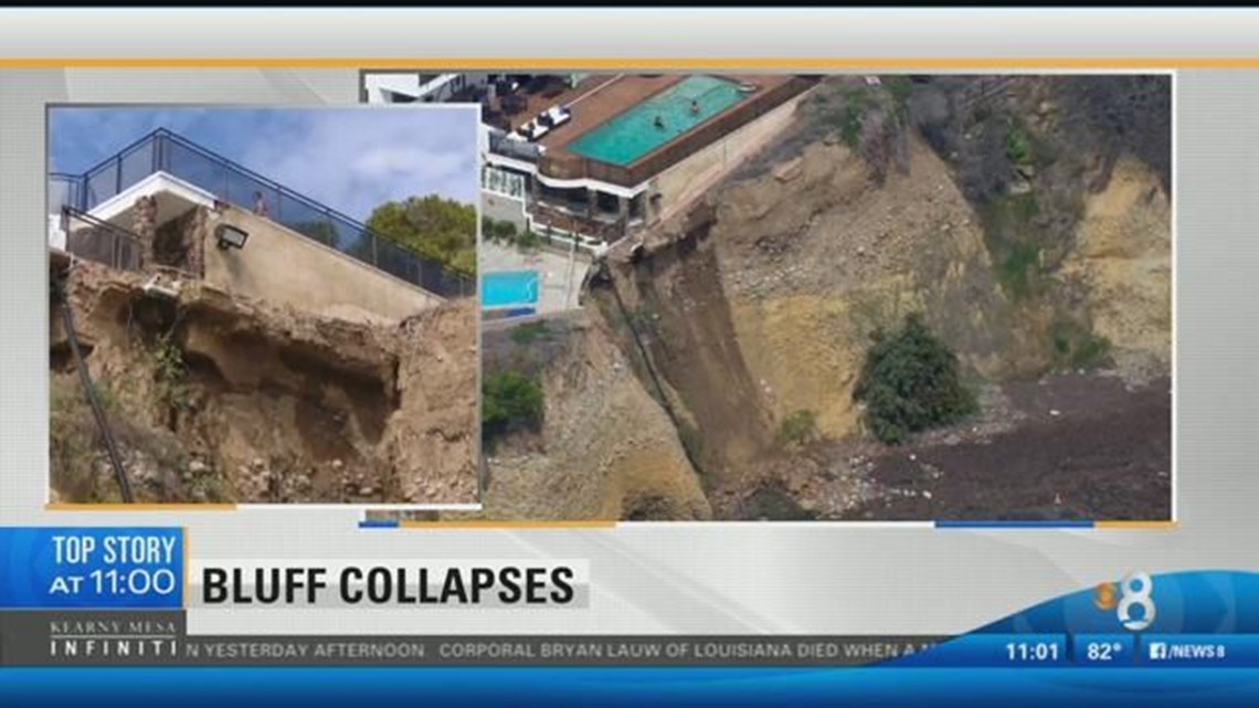 Bluff collapse in La Jolla | cbs8.com