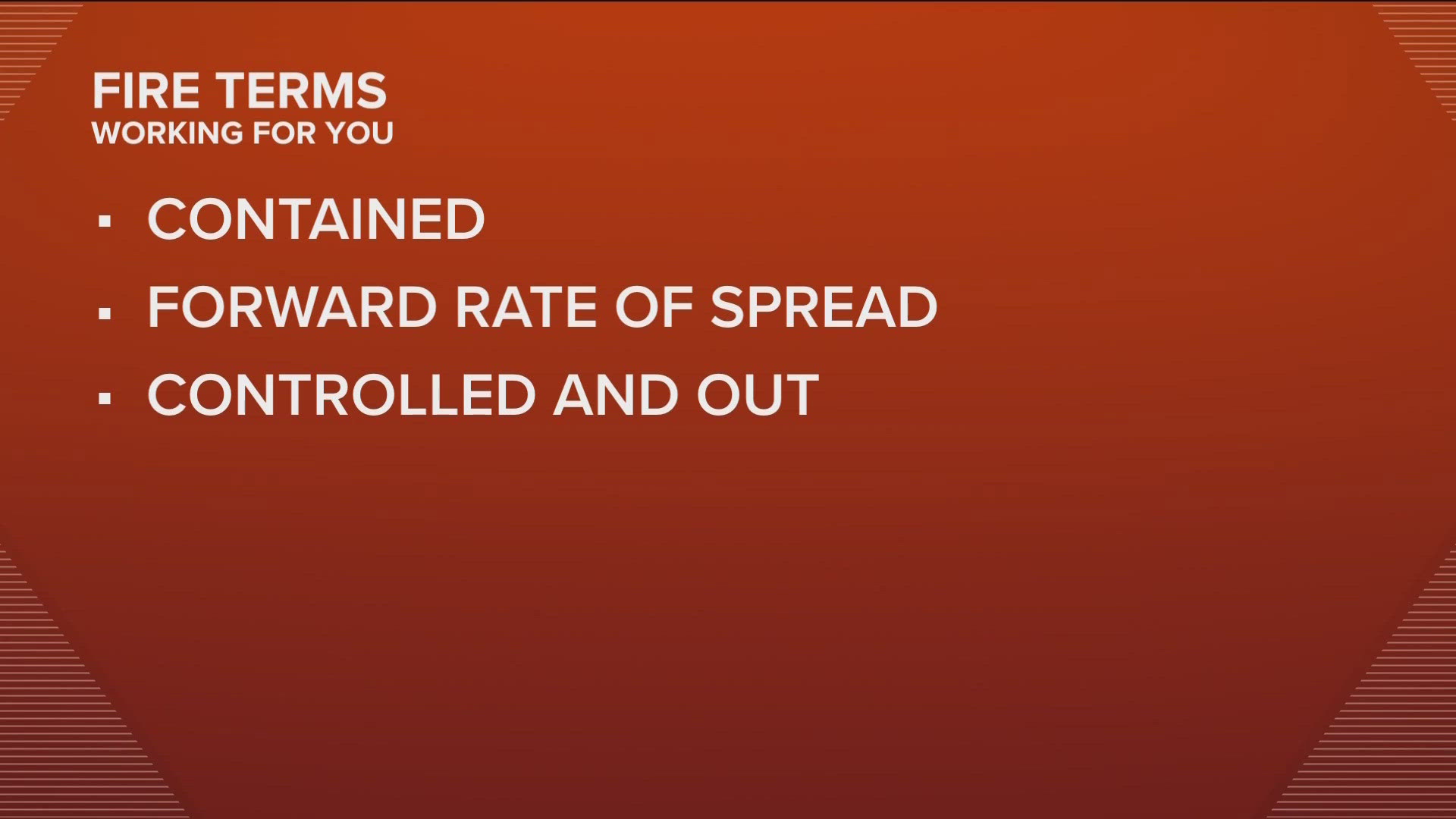 CAL FIRE official explains wildfire terminology | cbs8.com