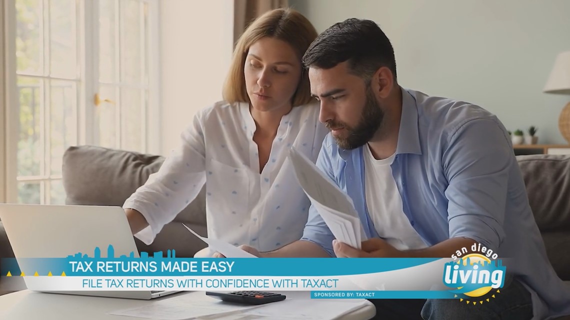 Tax Filing Tips with TaxAct | cbs8.com