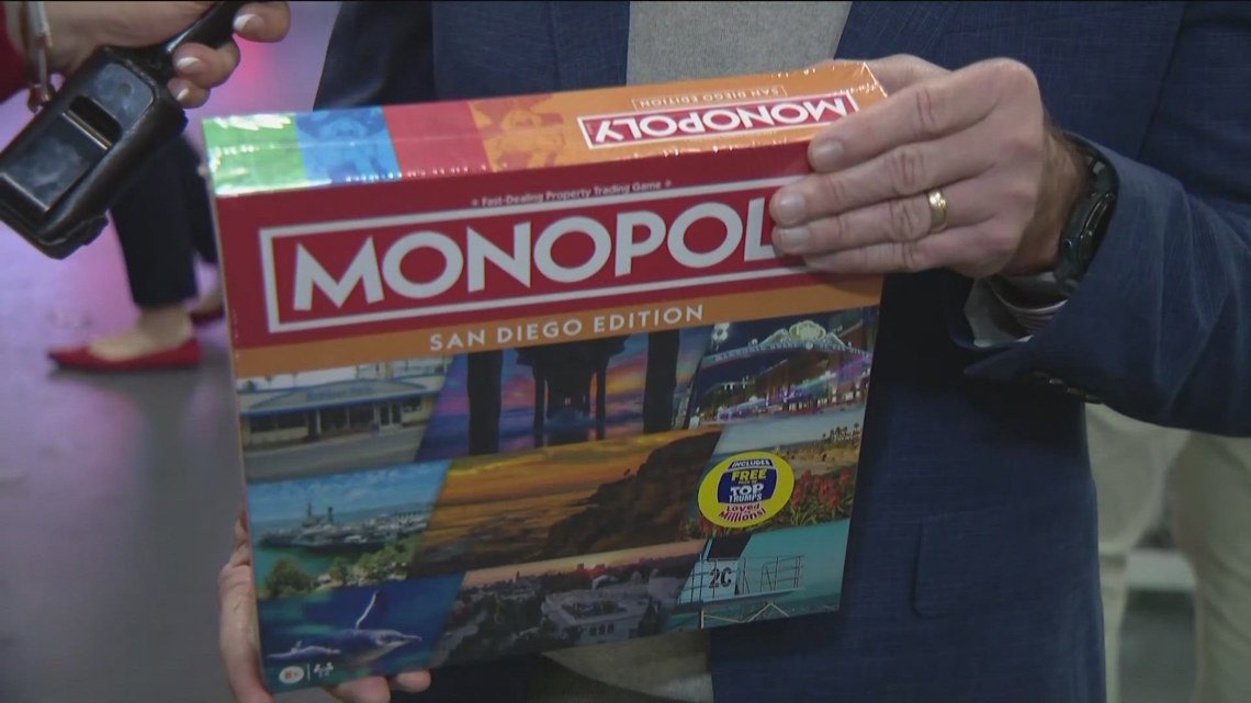 MONOPOLY: San Diego Edition revealed at USS Midway Museum | cbs8.com