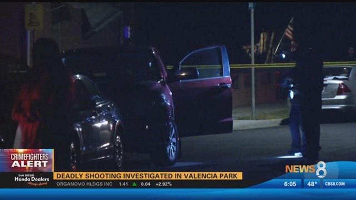 Deadly shooting investigated in Valencia Park | cbs8.com
