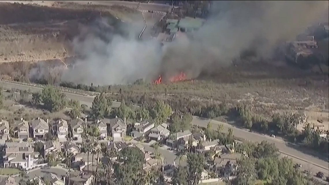 Zip codes with the highest fire risk in San Diego County amid dry ...