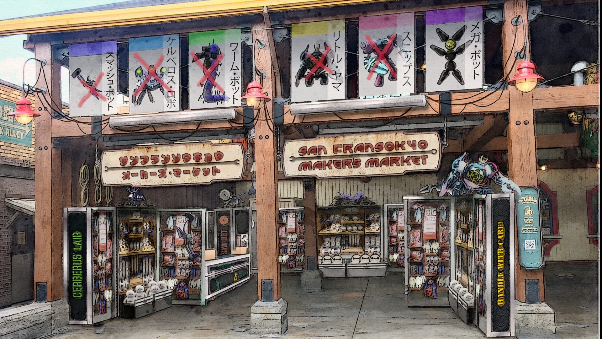 Disneyland Resort shares photos of new San Fransokyo Square | cbs8.com