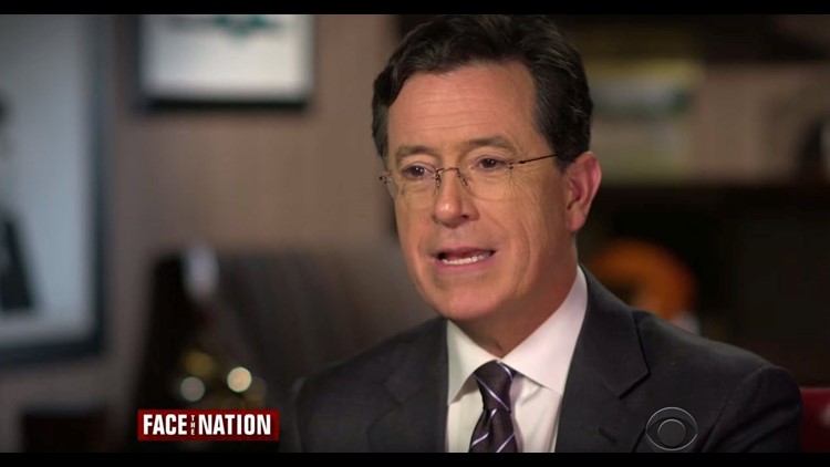Stephen Colbert talks Donald Trump on Face the Nation | cbs8.com