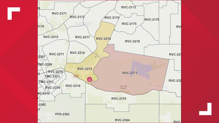 Brush fire, smoke, flames near Pechanga Resort Casino in Temecula ...