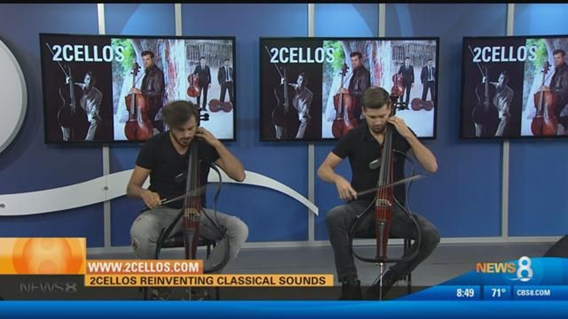 YouTube sensations 2CELLOS to play at Cal Coast Open Air Theatre | cbs8.com