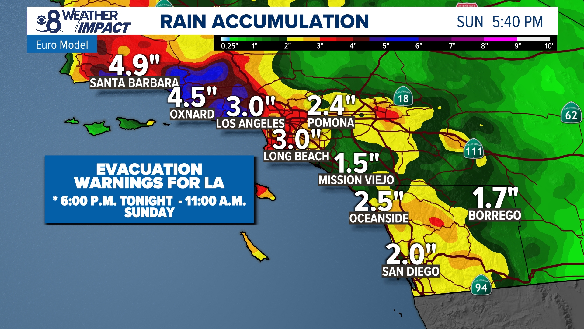 Atmospheric river set to drench San Diego this weekend: see forecast ...