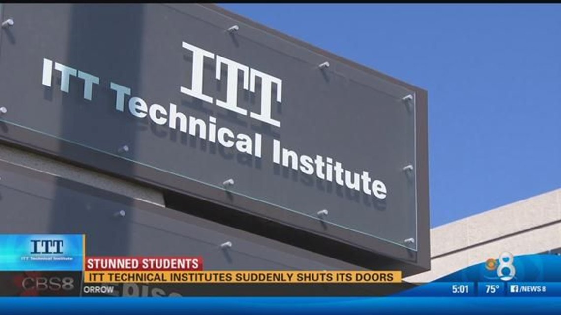 ITT Technical Institute shuts down campuses across the nation | cbs8.com