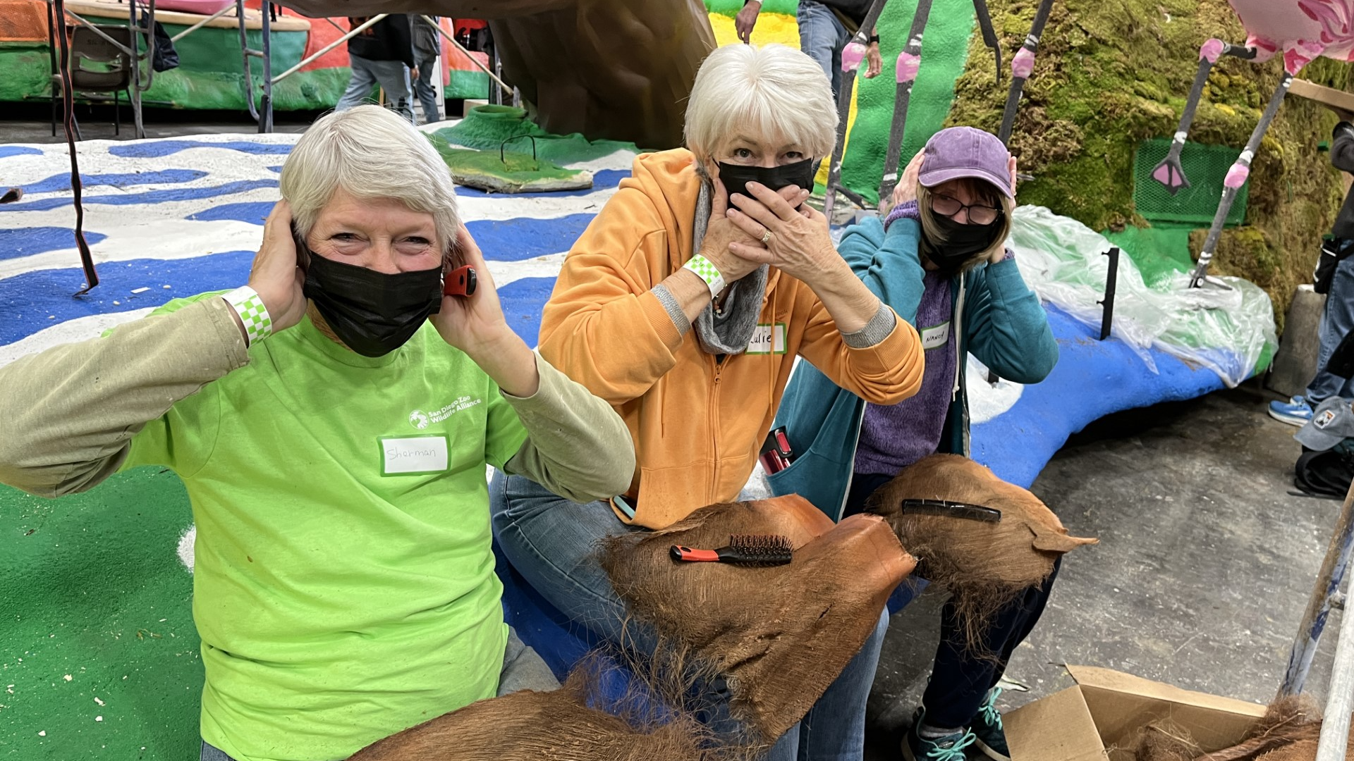 CBS 8 has 'sneak peek' of San Diego Zoo's Rose Parade float | cbs8.com