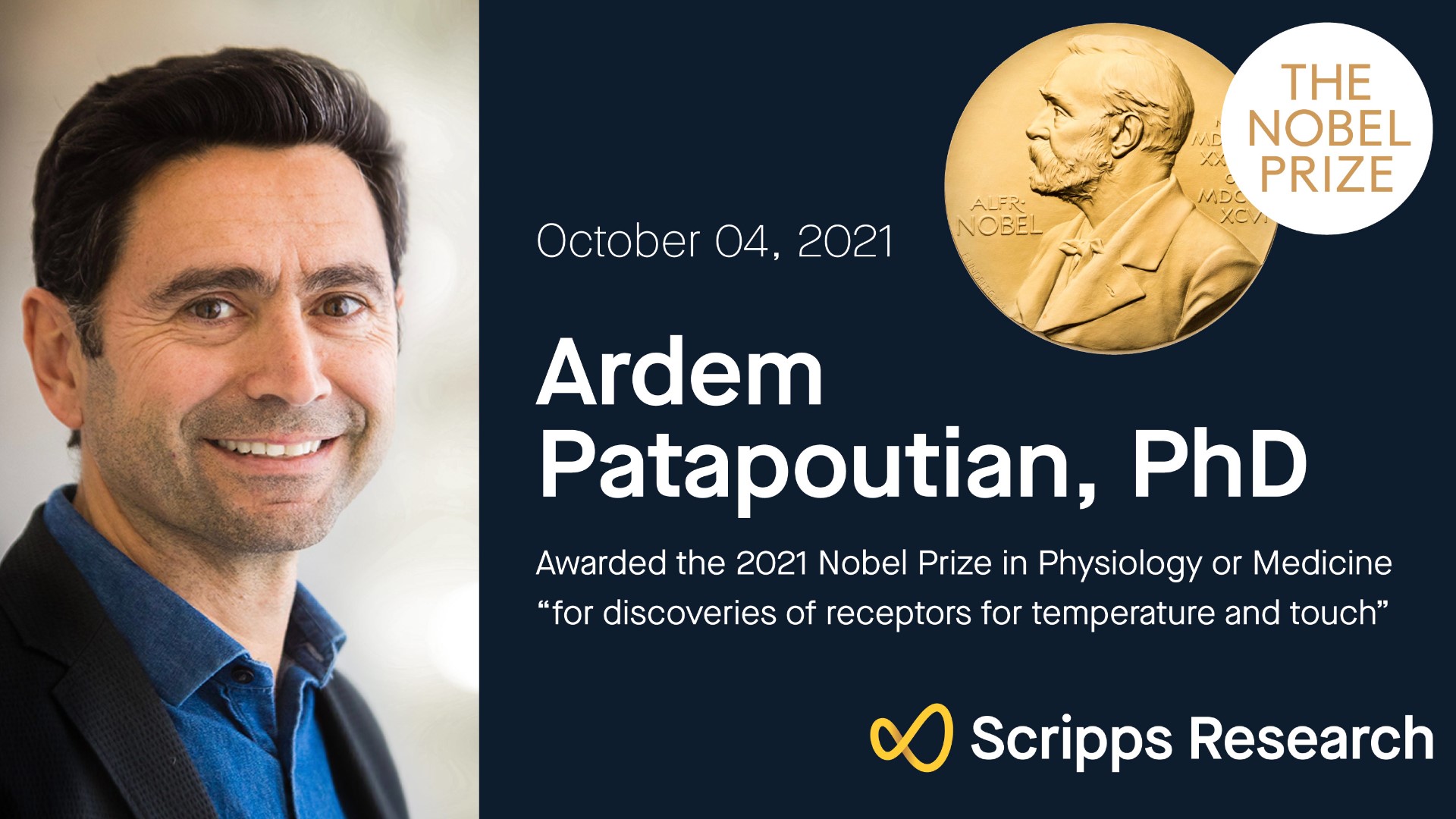 Scripp's research scientist in La Jolla receives Nobel Prize | cbs8.com