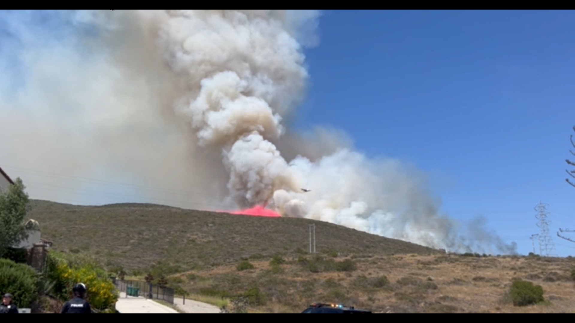 Claro Fire | Fire crews are battling a brush fire near the Carlsbad/San ...