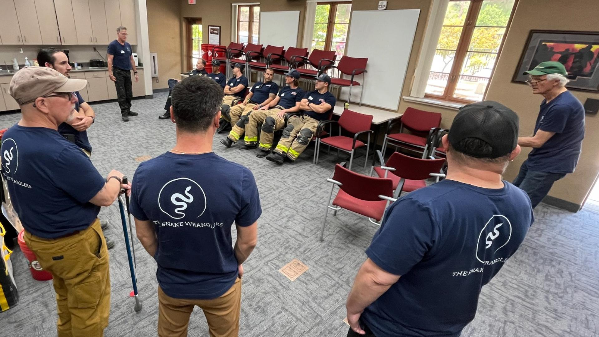 The Snake Wranglers helping train San Diego firefighters | cbs8.com