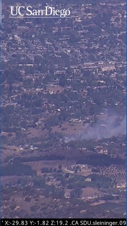 Brush fire, smoke, flames, any evacuations, map in Escondido | cbs8.com