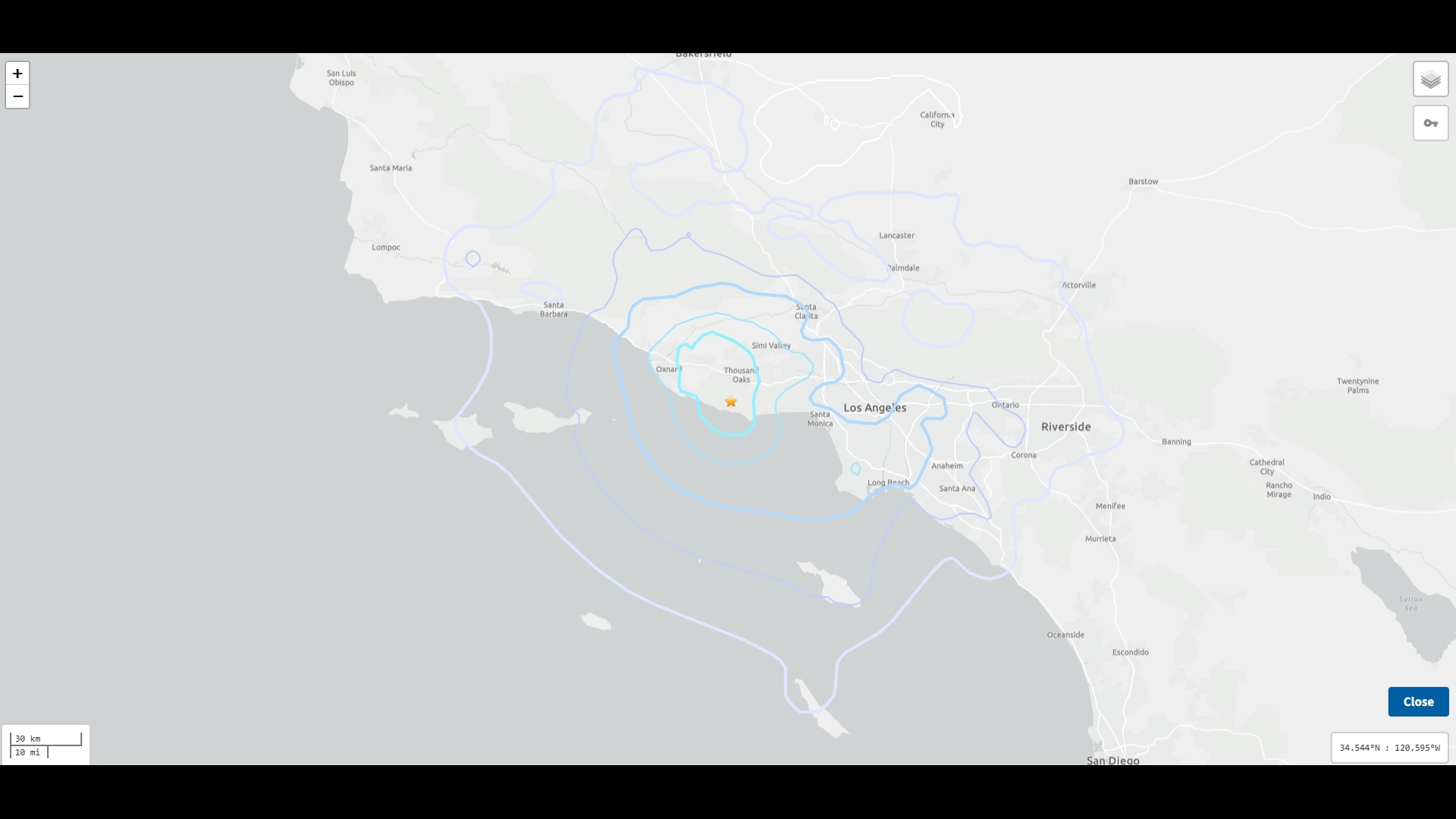 USGS: 4.1 magnitude earthquake shakes LA area | cbs8.com