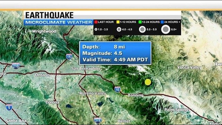 4.5-magnitude earthquake in Riverside rocked San Diegans | cbs8.com
