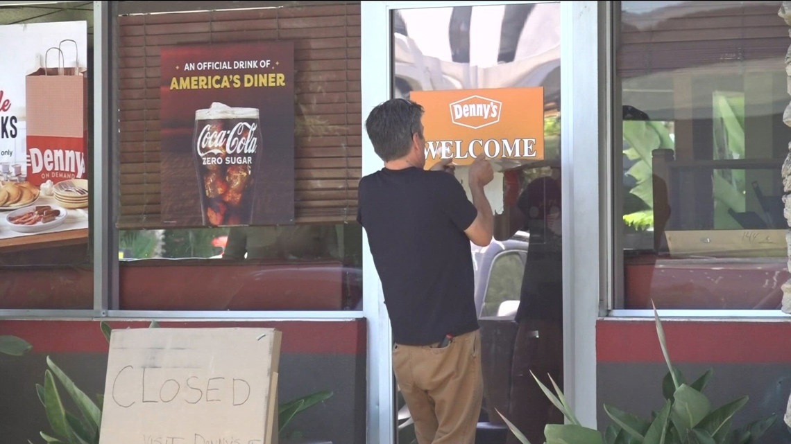 Denny's location in Point Loma closes after 60 years in business | cbs8.com