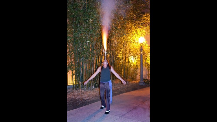 Legendary Sword Swallower nearly dies | cbs8.com