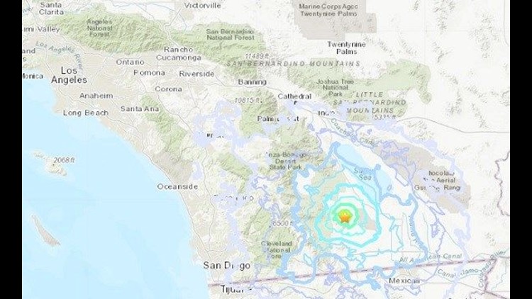 Magnitude 3.9 earthquake hits near Ocotillo Wells | cbs8.com
