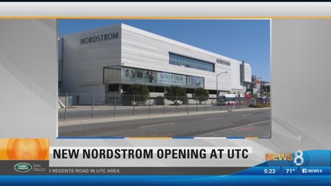Attention Shoppers! New UTC Nordstrom ready to open | cbs8.com
