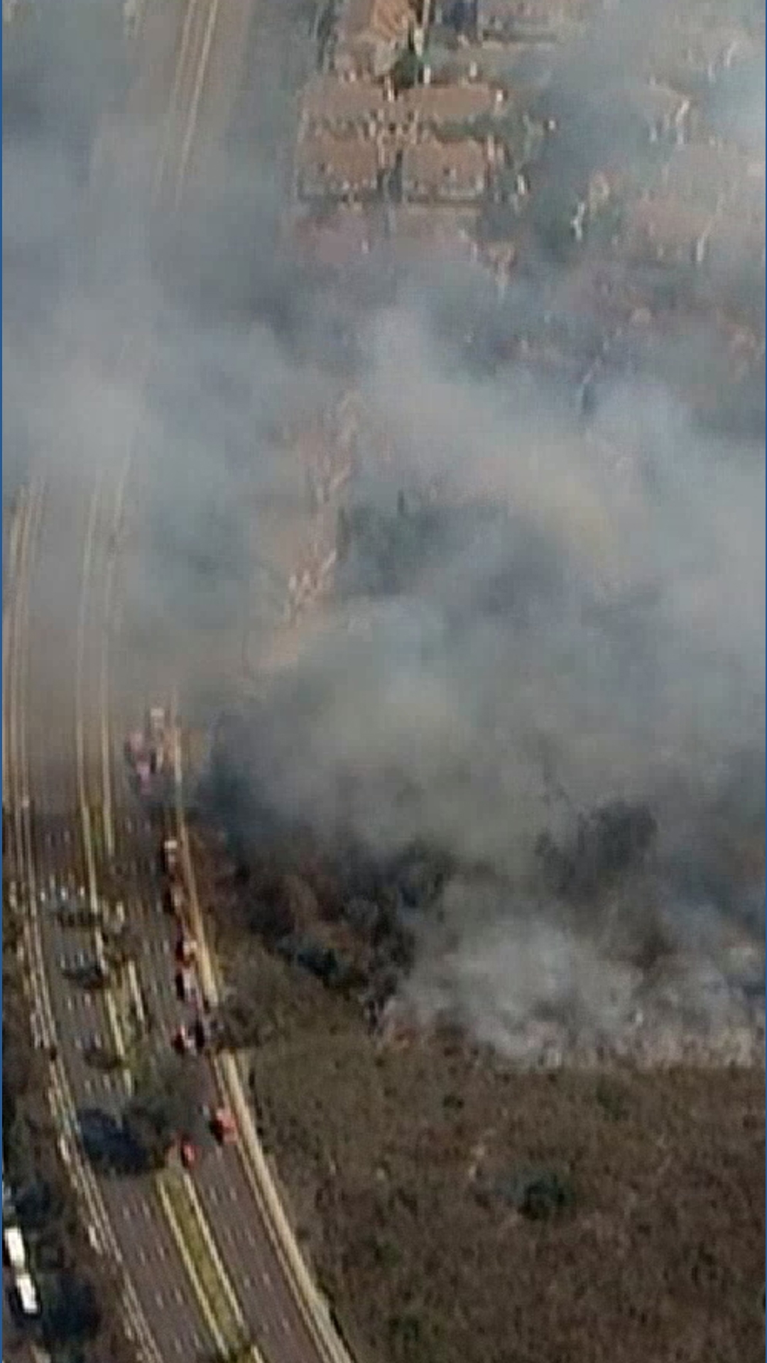 Brush fire, smoke, flames, any evacuations, map in Rancho Bernardo, San ...