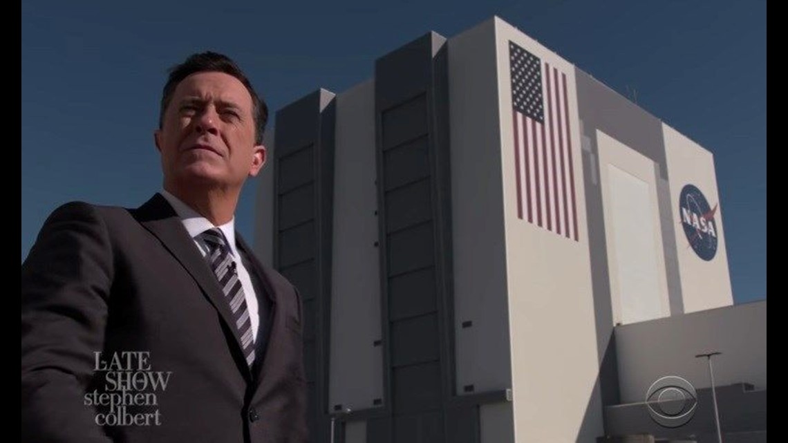 Stephen Visits NASA To Begin His Astronaut Training | cbs8.com