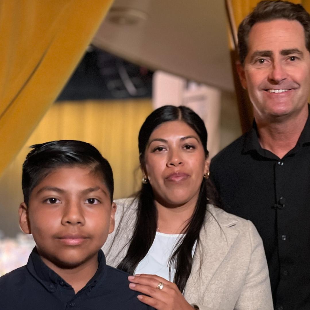 Cancer survivor Carlos honored with special music performance | cbs8.com
