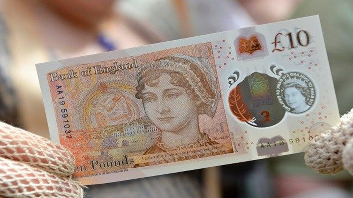 Jane Austen features on new British 10-pound note | cbs8.com