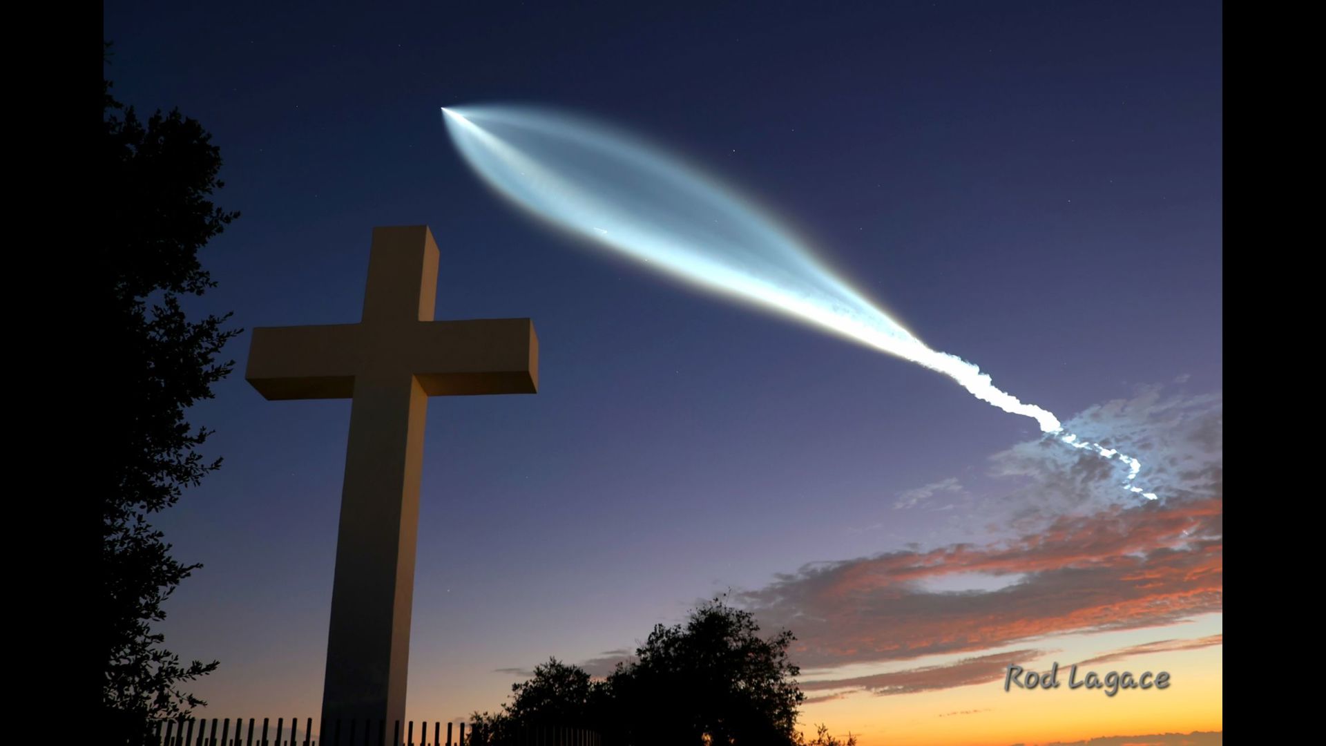 SpaceX Falcon 9 rocket launch from Vandenberg, California Space Force ...