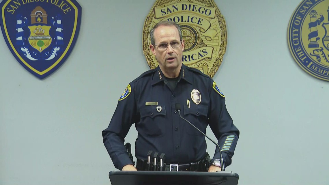 SDPD Chief Nisleit | Investigation is ongoing for suspect who shot San ...