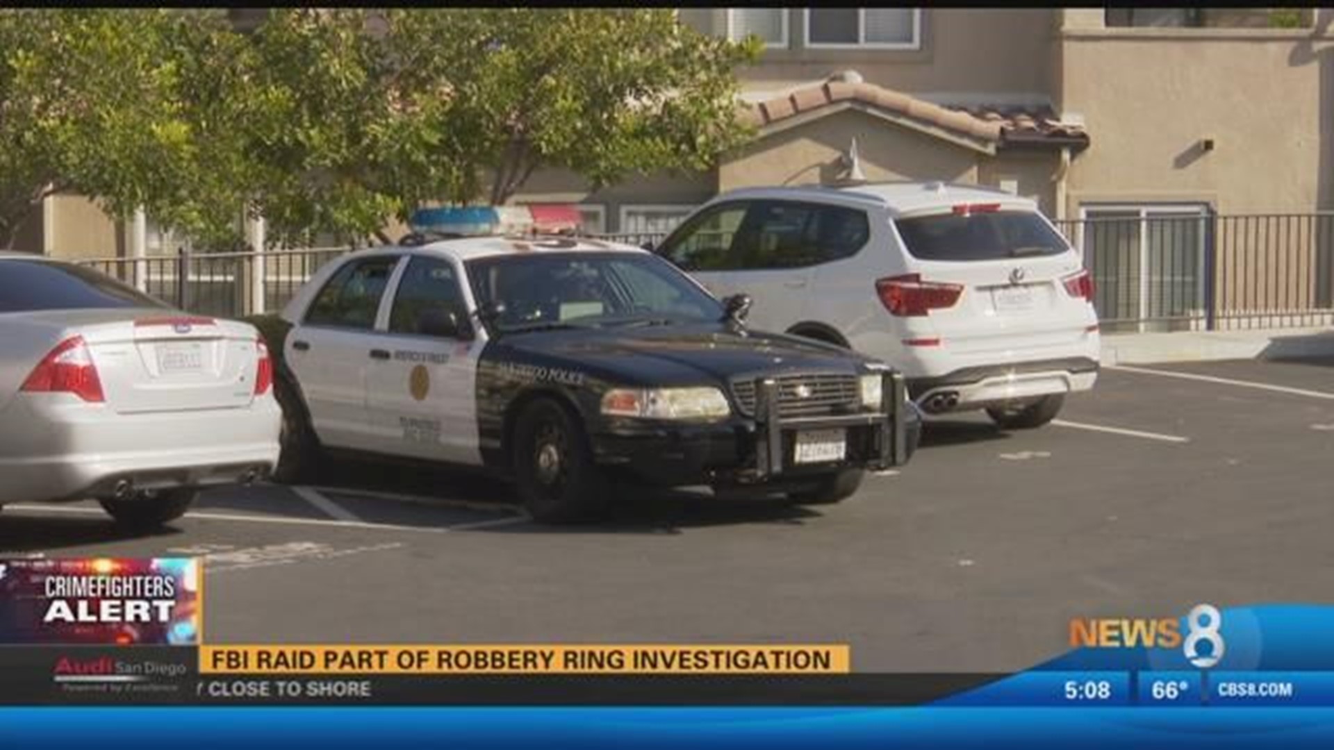 FBI raid part of robbery ring investigation | cbs8.com
