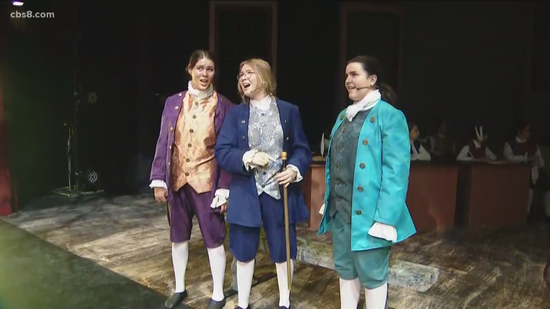 JCC putting new spin on 1776 The Musical with all female cast | cbs8.com