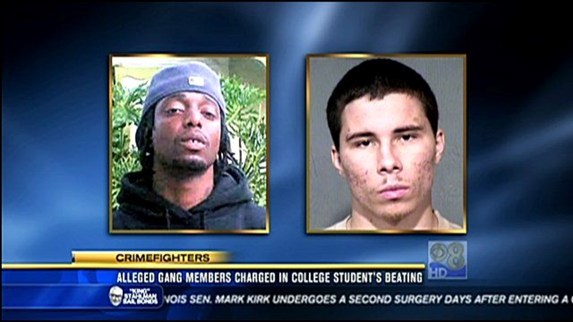 Alleged gang members face charges in college student's beating | cbs8.com