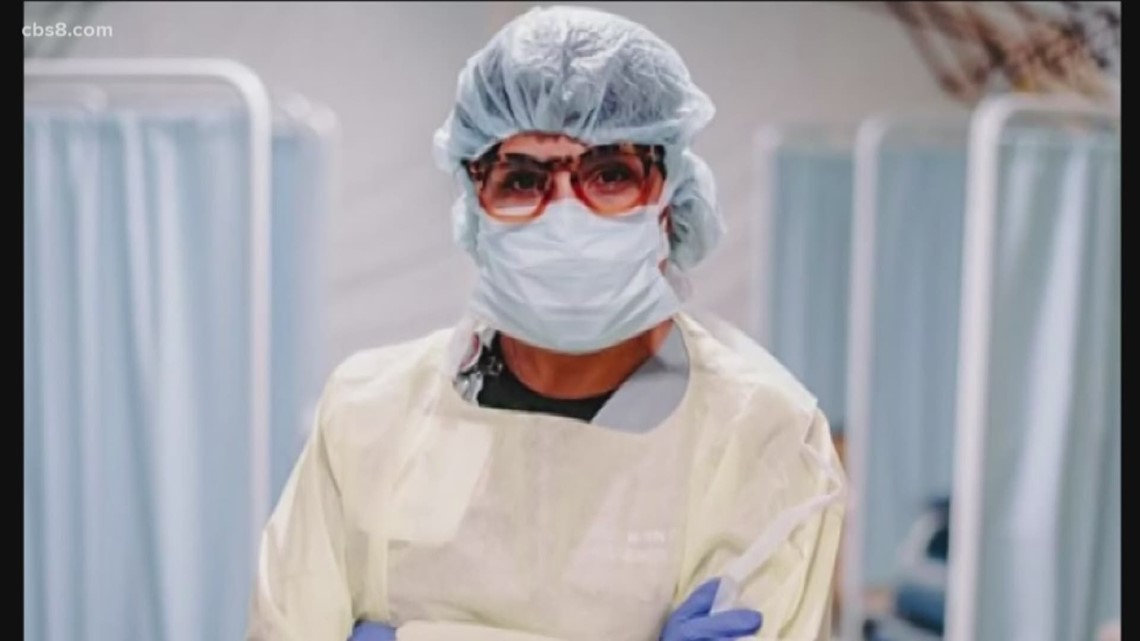 San Diego ER nurse cheers up COVID-19 patients in New York City by ... San Diego ER nurse cheers up COVID-19 patients in New York City by ...