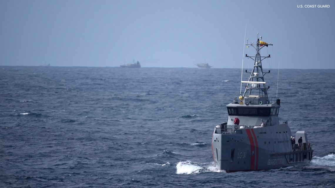 Coast Guard monitoring light sheen spotted off Huntington Beach | cbs8.com