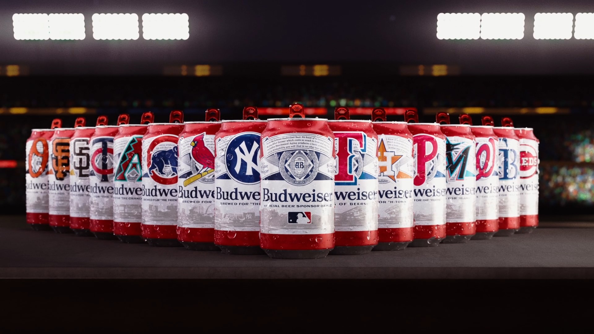 Budweiser releases custom MLB beer cans for Opening Day | cbs8.com